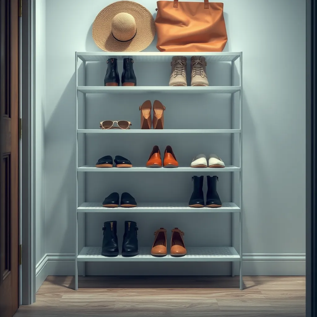 Optimize Your Closet with Adjustable Shoe Racks
