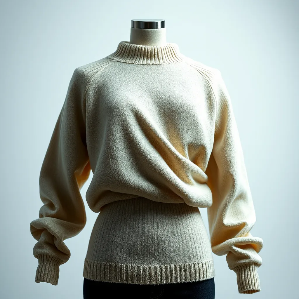 Twisted Front Sweater: A Blend of Style and Function
