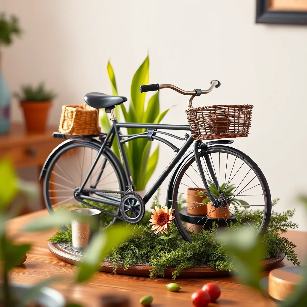 Tabletop Bicycle Decor: Enhance Your Space with Style