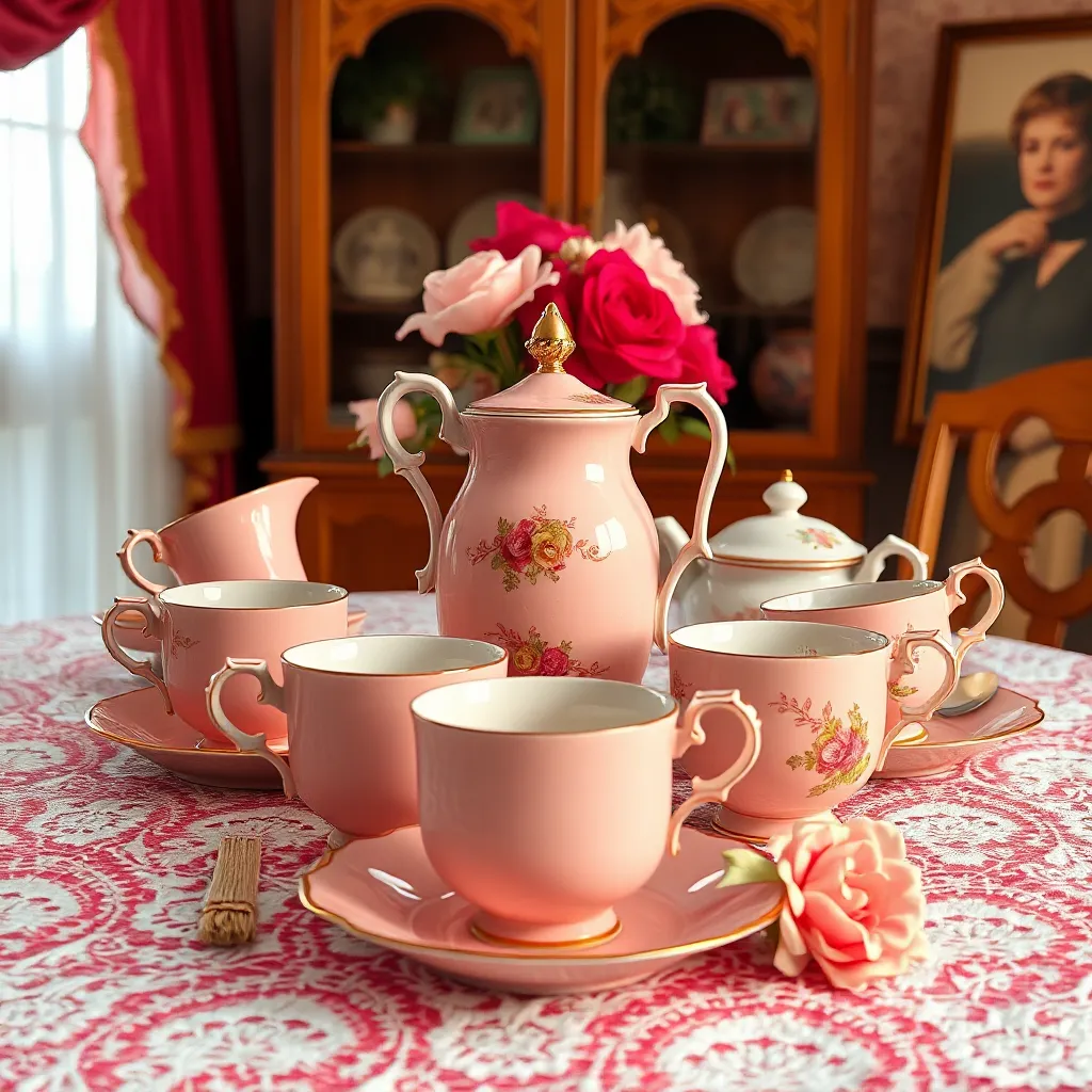 The Charm of Pink Tea Cup Sets: A Study in Beauty and Use